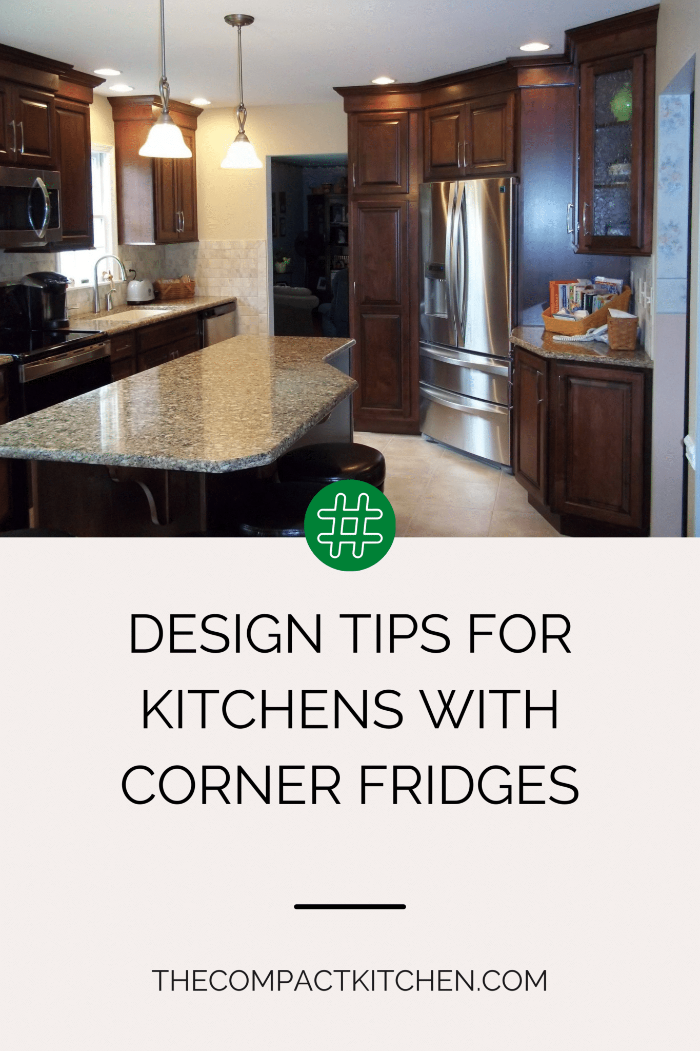 Design Tips for Kitchens with Corner Fridges - The Compact Kitchen