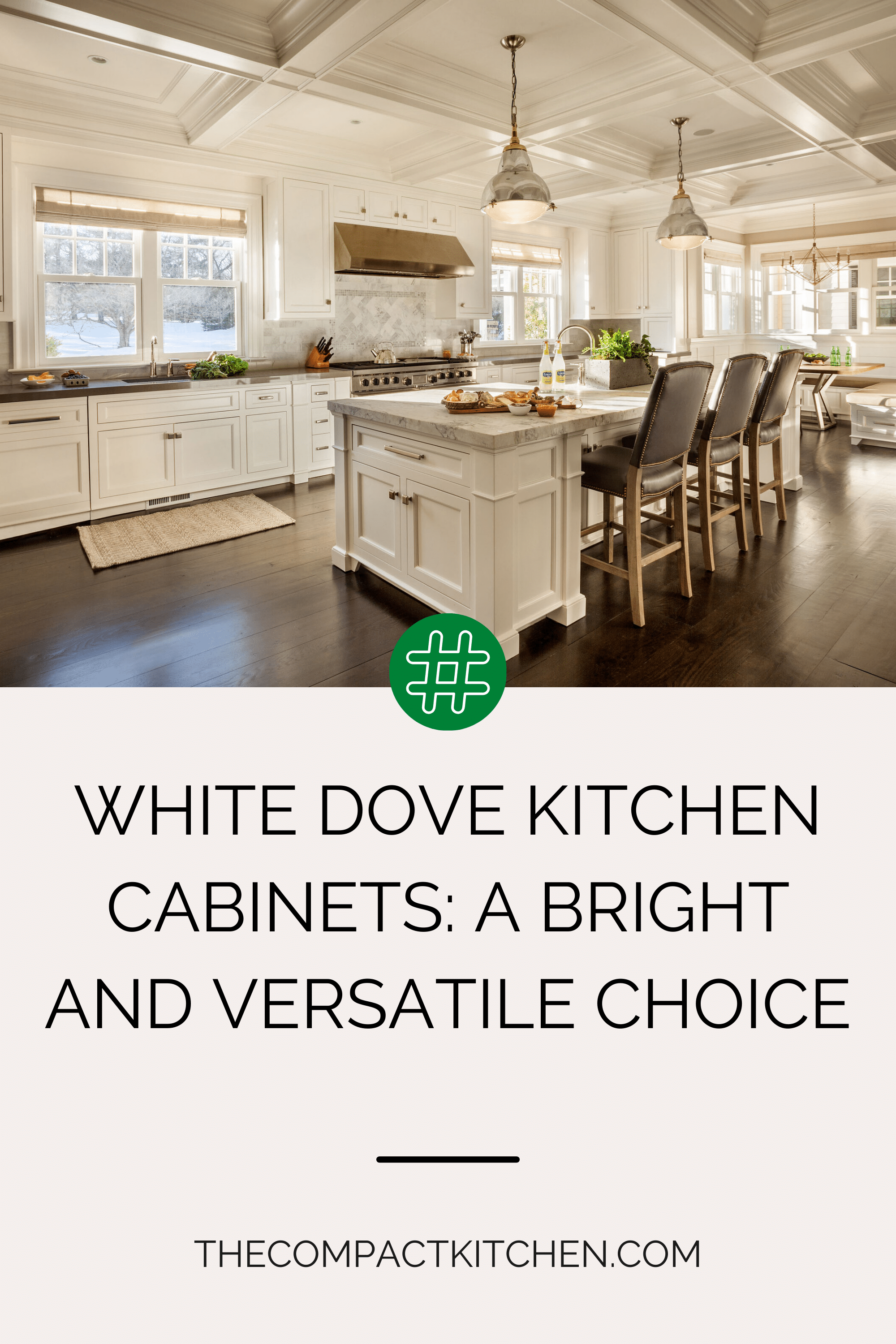 White Dove Kitchen Cabinets: A Bright and Versatile Choice - The ...