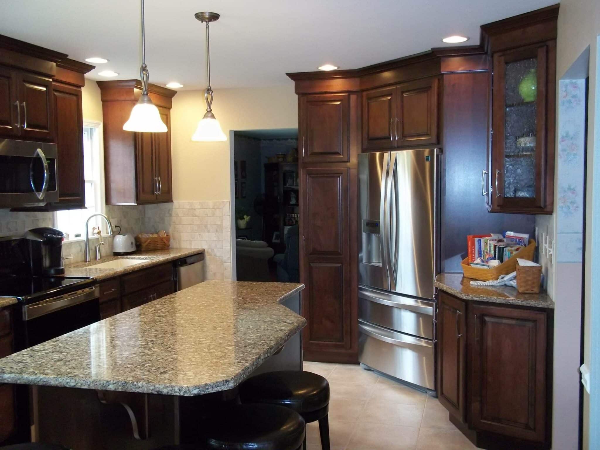 Design Tips for Kitchens with Corner Fridges - The Compact Kitchen