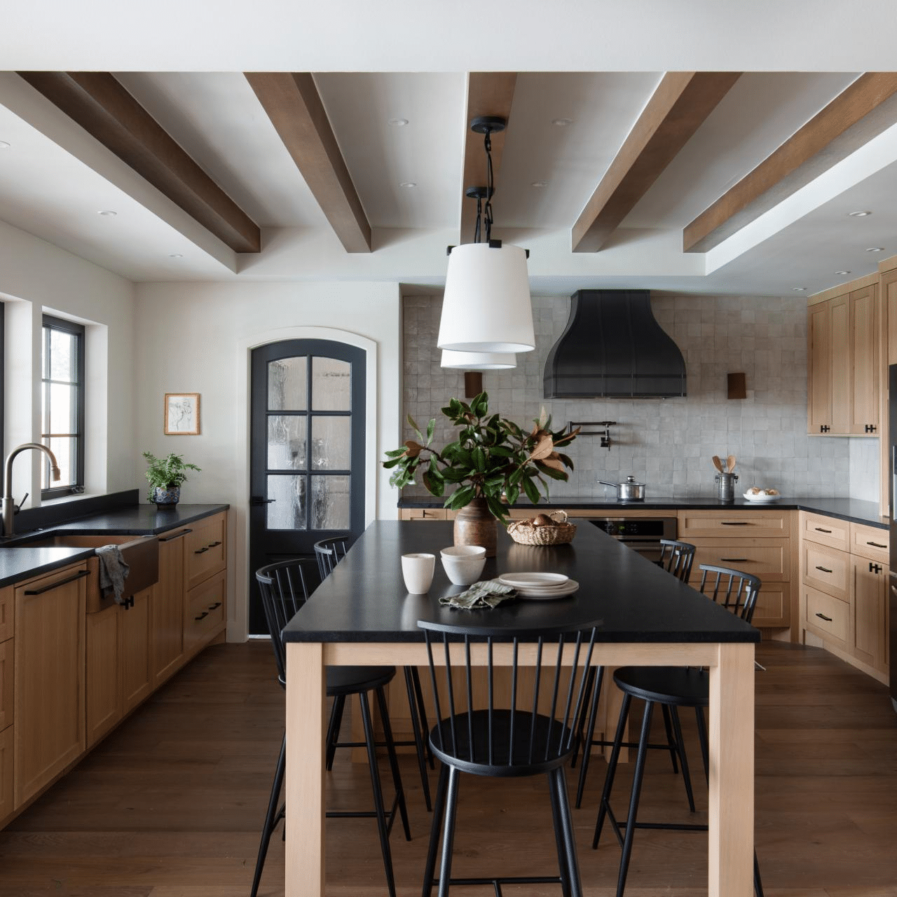 Types of Wood Beams for Small Kitchen Designs - The Compact Kitchen