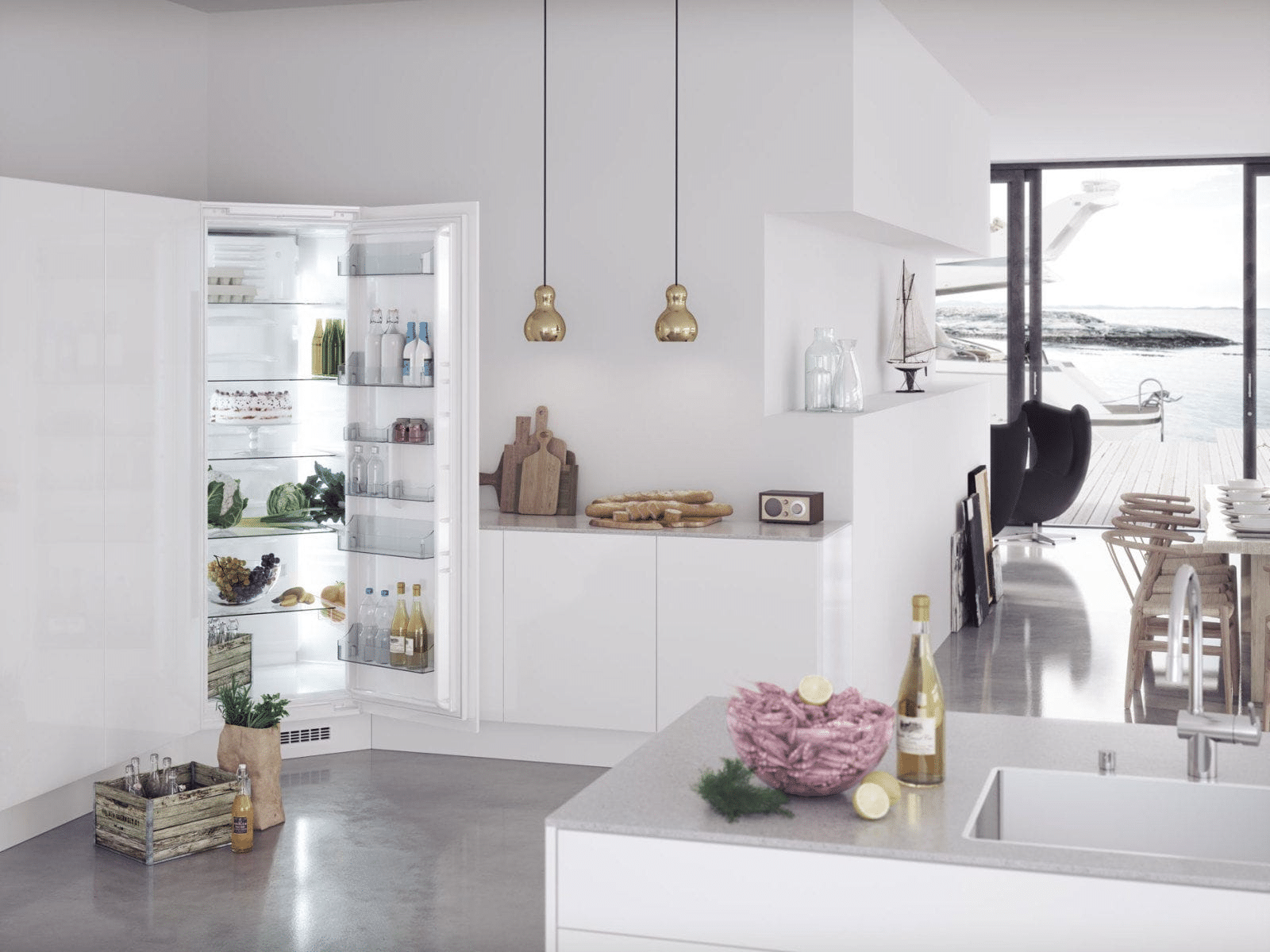 Design Tips for Kitchens with Corner Fridges - The Compact Kitchen