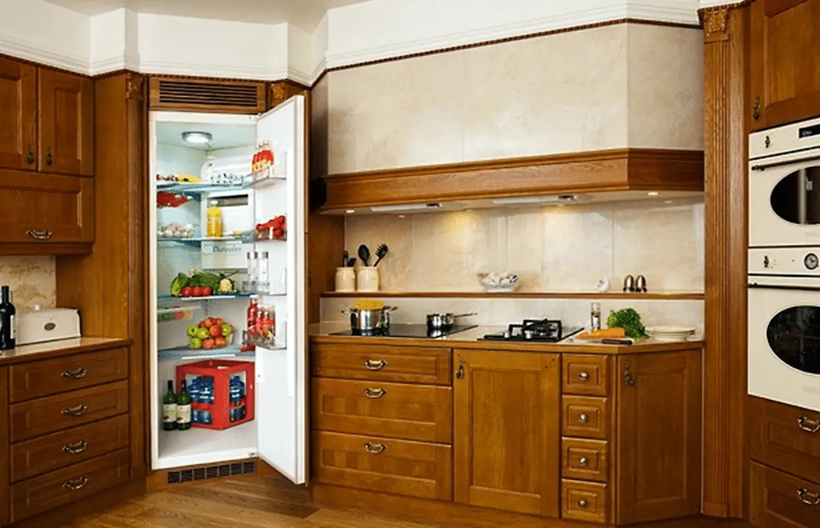 Design Tips for Kitchens with Corner Fridges - The Compact Kitchen