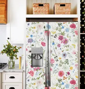The Fridge Enchantment: A Guide to Covering Your Fridge in Style - The ...