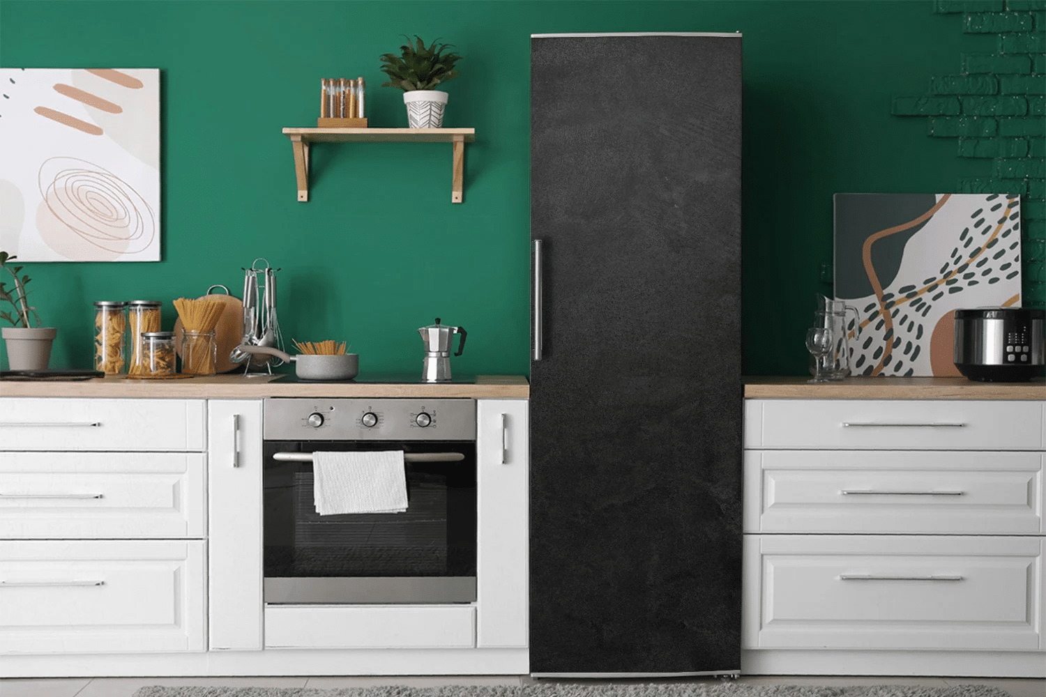 The Fridge Enchantment: A Guide to Covering Your Fridge in Style - The ...