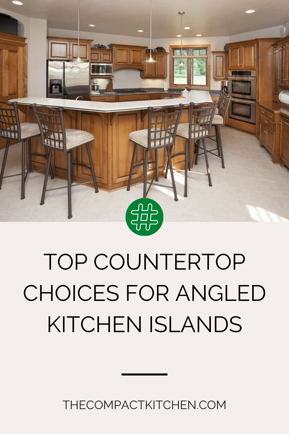 Enhancing Your Space: Top Countertop Choices for Angled Kitchen Islands ...