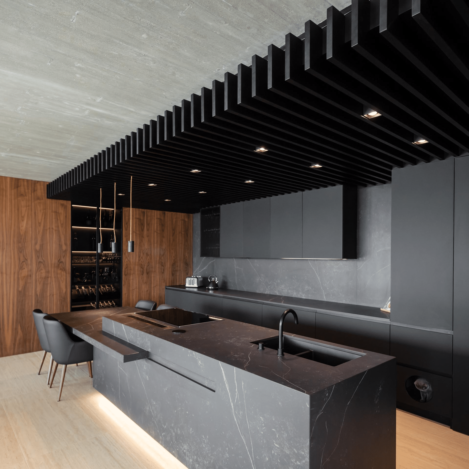 Black Beauty: Designing and Maintaining Your Matte Black Kitchen - The ...