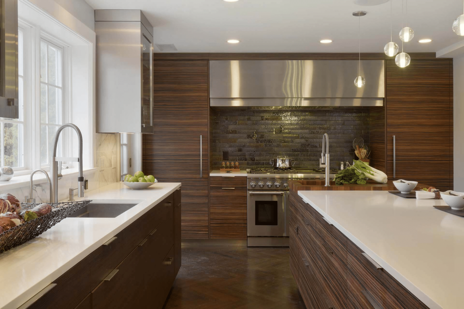 Walnut Elegance: Perfect Countertop Pairings for Dark Walnut Cabinets ...