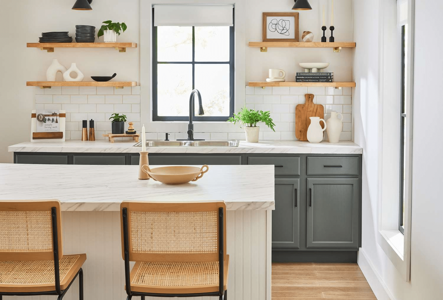 Open Up: Stylish Kitchens with Only Lower Cabinets - The Compact Kitchen