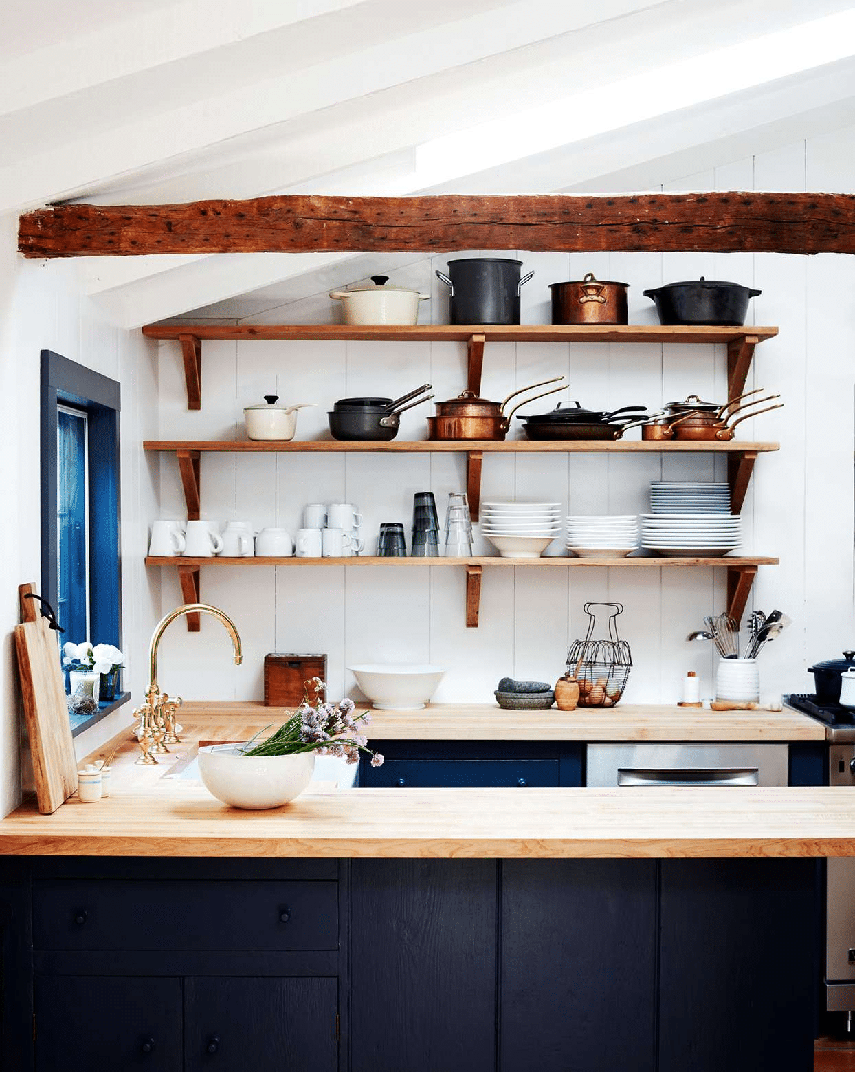 Open Up: Stylish Kitchens with Only Lower Cabinets - The Compact Kitchen