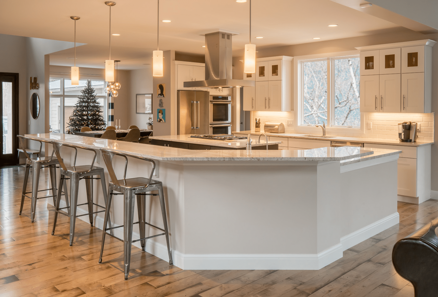 Angles of Elegance: A Guide to Angled Kitchen Islands - The Compact Kitchen