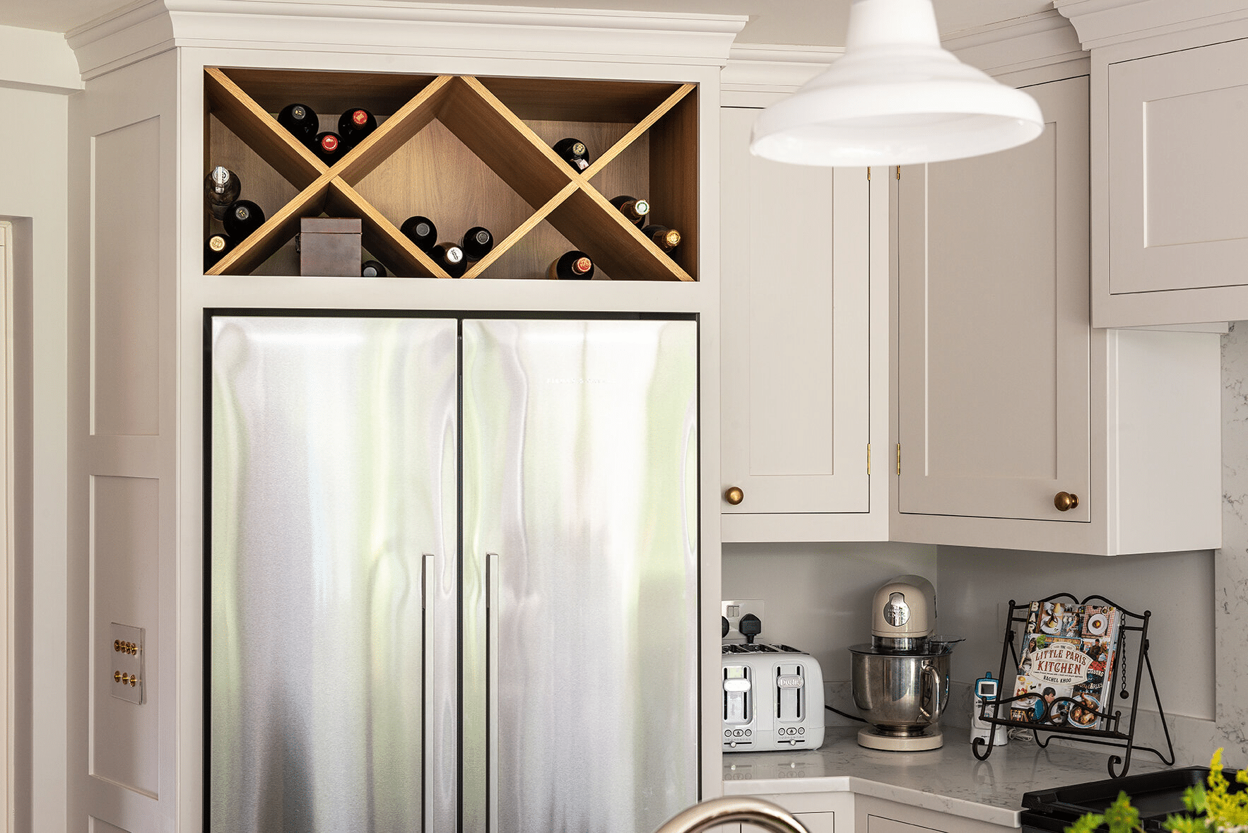 Top Tips for Maximizing Storage Above the Fridge - The Compact Kitchen
