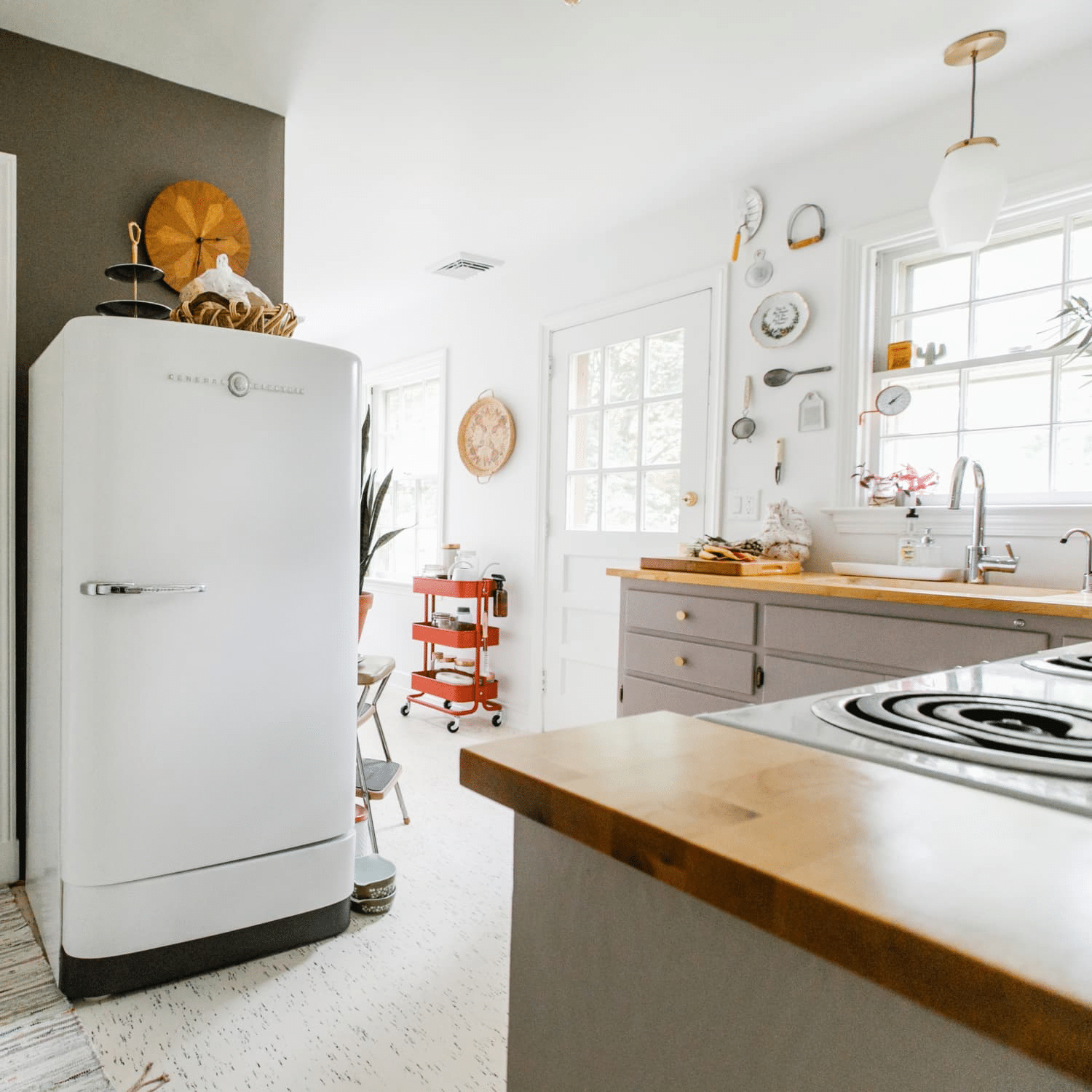 Fridge-top Finesse: Styling Tips for a Chic Kitchen Display - The ...