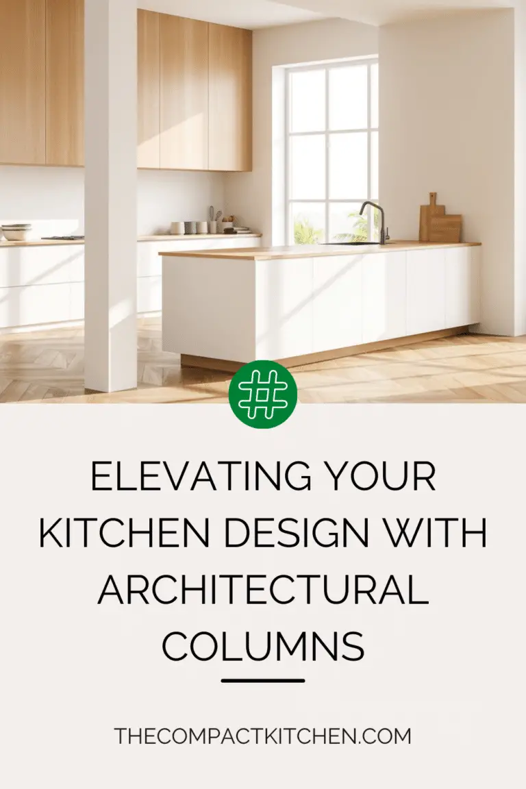 Column Couture: Elevating Your Kitchen Design with Architectural ...
