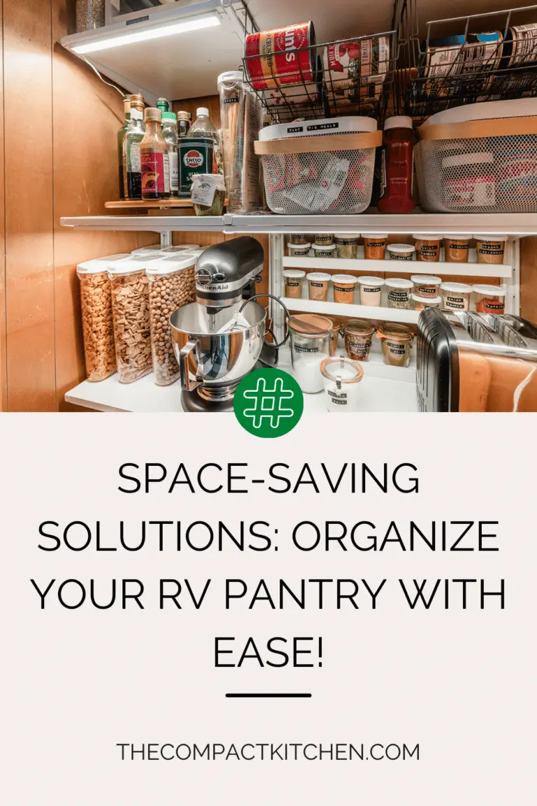 Space-Saving Solutions: Organize Your RV Pantry with Ease! - The ...