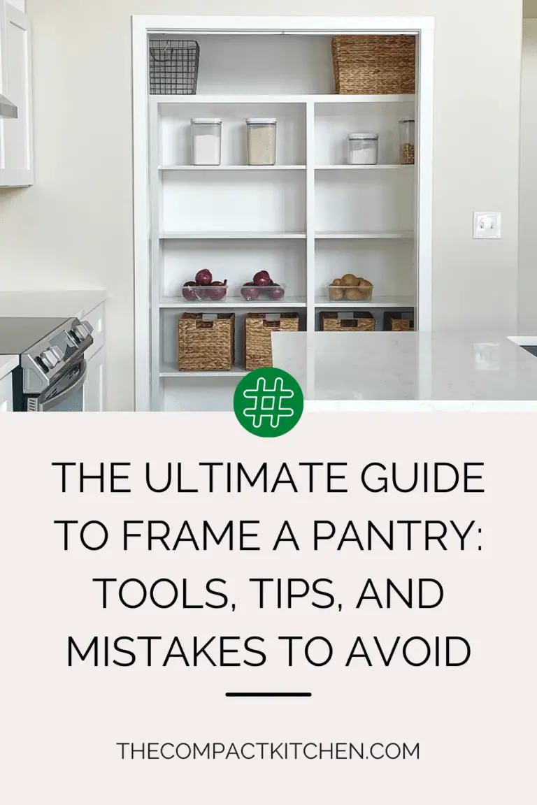 The Ultimate Guide to Frame a Pantry: Tools, Tips, and Mistakes to ...