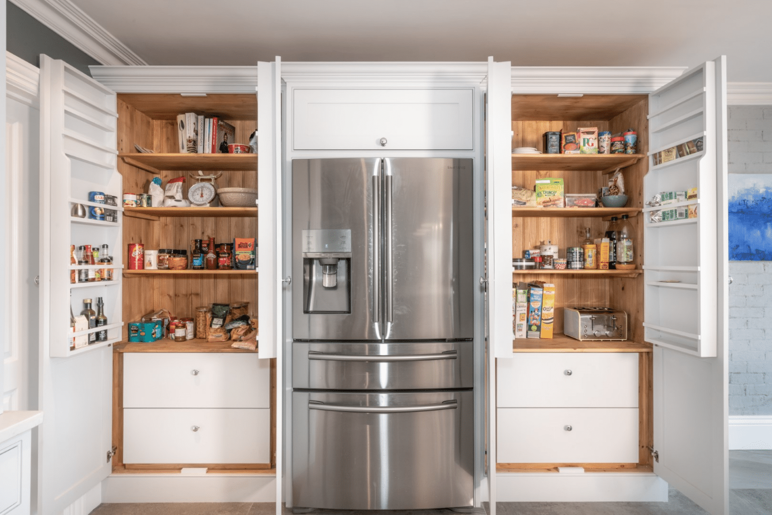 Optimizing Your Kitchen: Ultimate Guide to Pantry Around Refrigerator ...