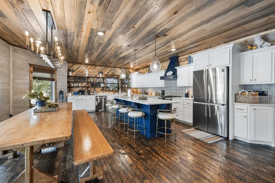 Rustic Meets Modern: Designing Your Dream Open Barndominium Kitchen ...