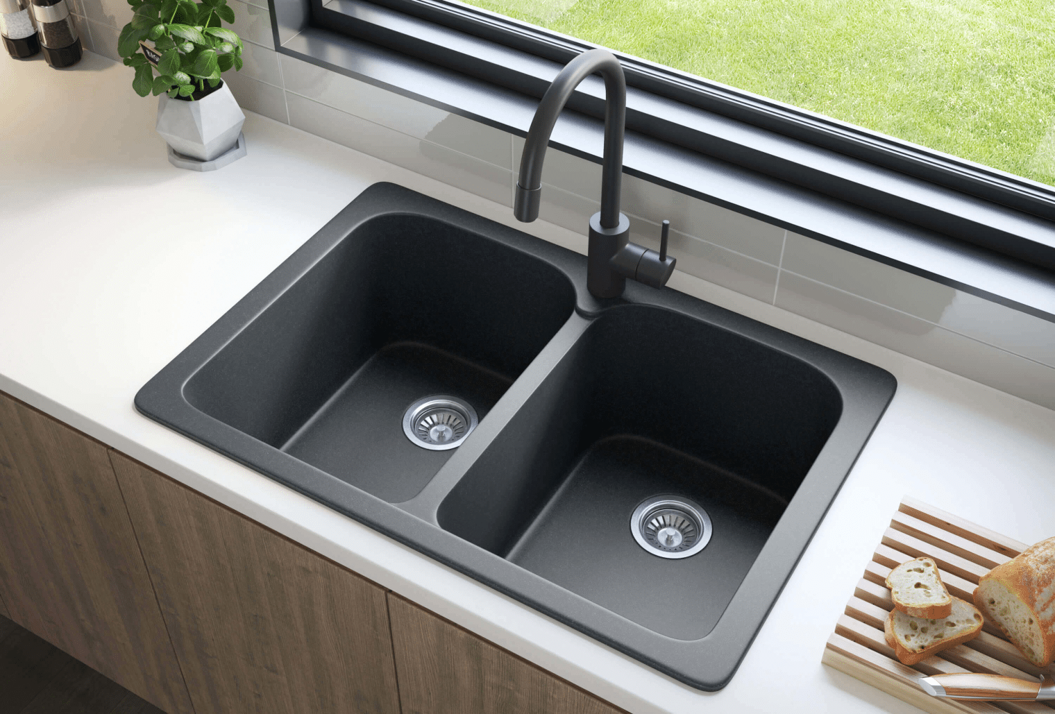 The Ultimate Guide to Double Kitchen Sink Dimensions: Choosing the ...