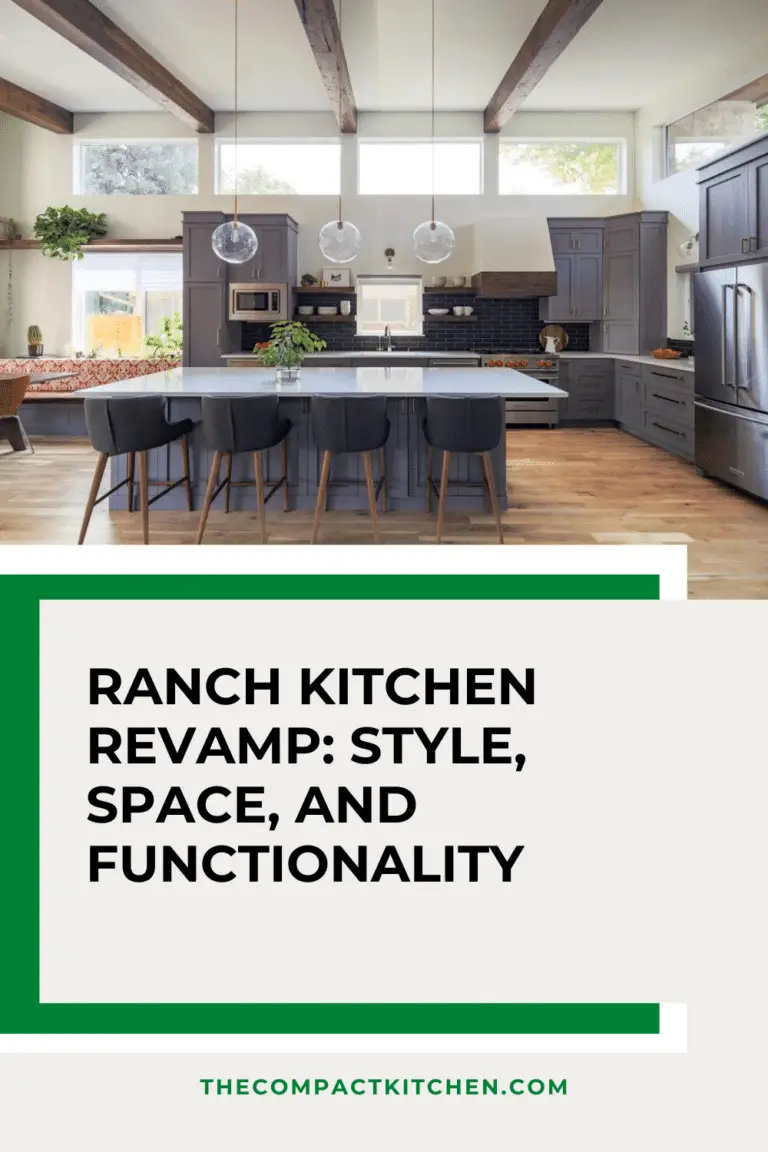 Ranch Kitchen Revamp: Style, Space, and Functionality - The Compact Kitchen
